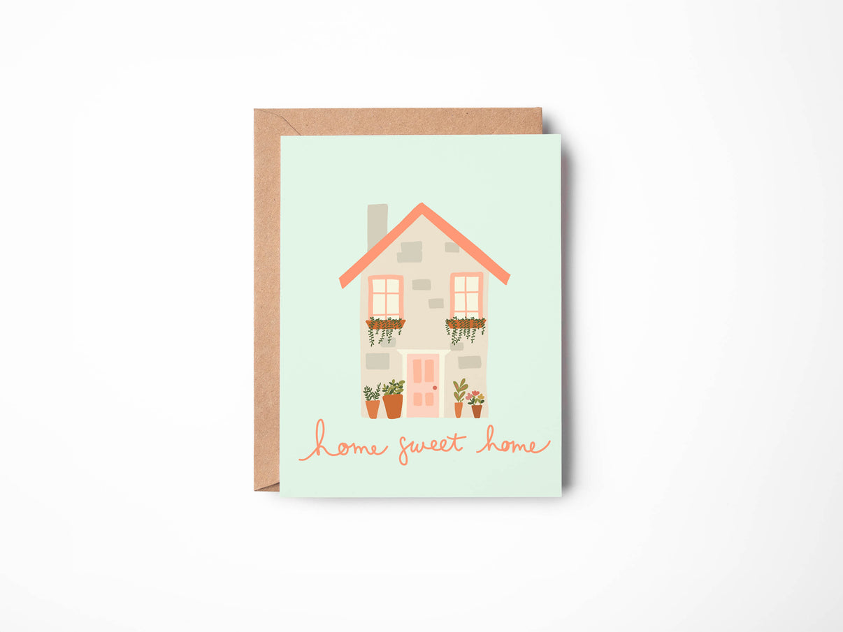 Card for new home owners - Housewarming Card - New Home Card - New Hou – S Pogas Art